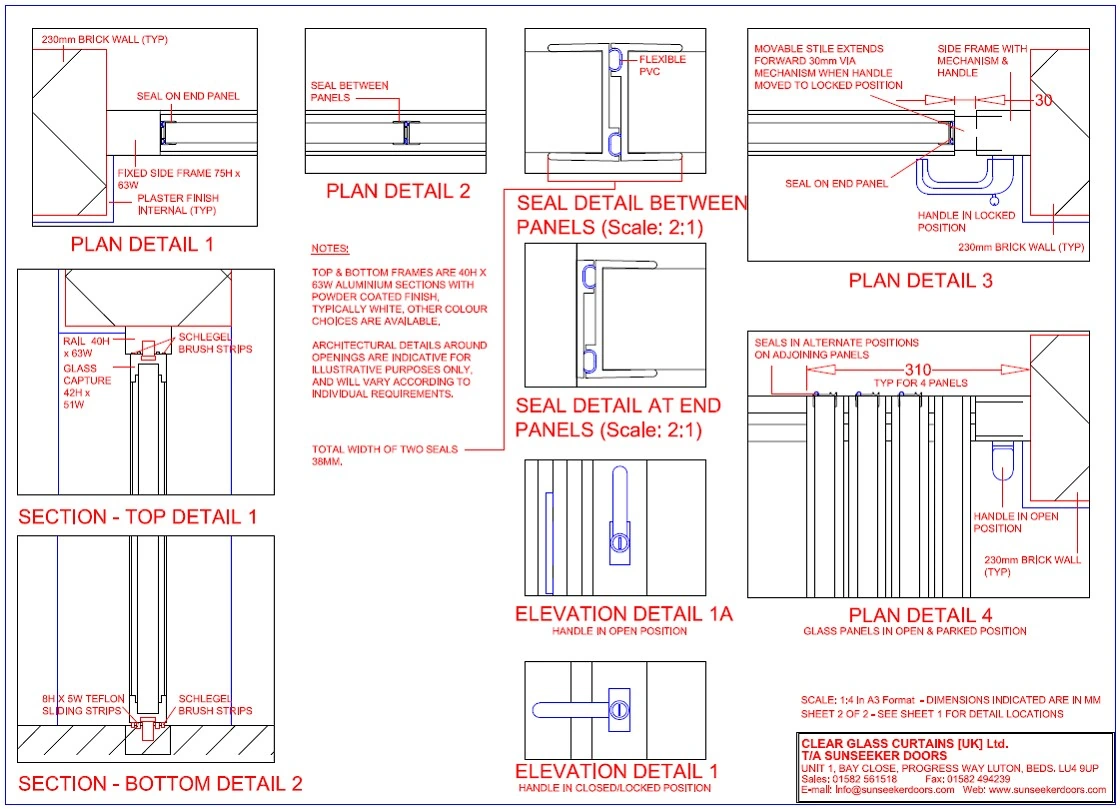 Frameless Glass Doors: Technical Specifications Frameless Glass Doors: Technical Specifications